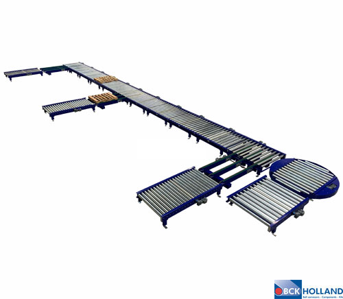 Pallet rollenbanen - Pallet roller conveyors
