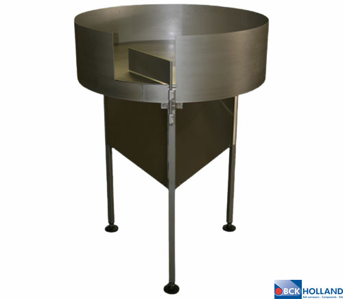 Stainless steel buffer table | BCK Holland B.V.