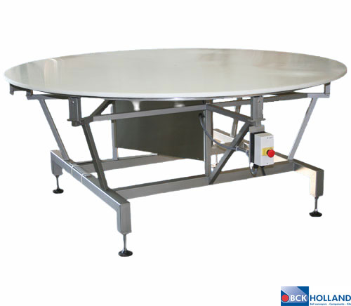 Stainless steel buffer table | BCK Holland B.V.
