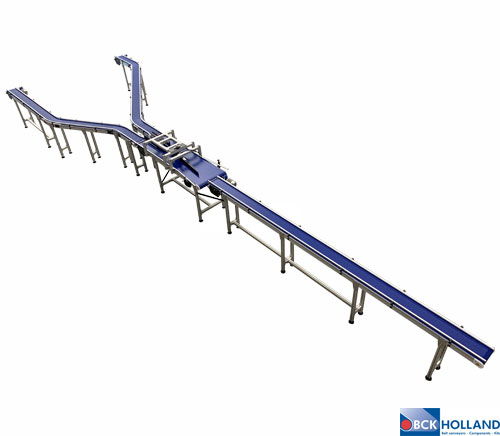 Aluminium mattop conveyor type C83 | BCK Holland B.V.