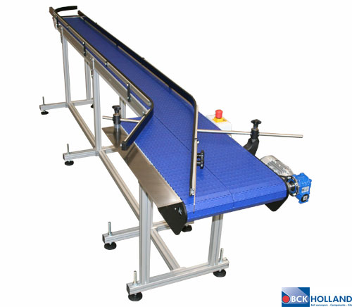 Aluminium mattop conveyor type C83 | BCK Holland B.V.