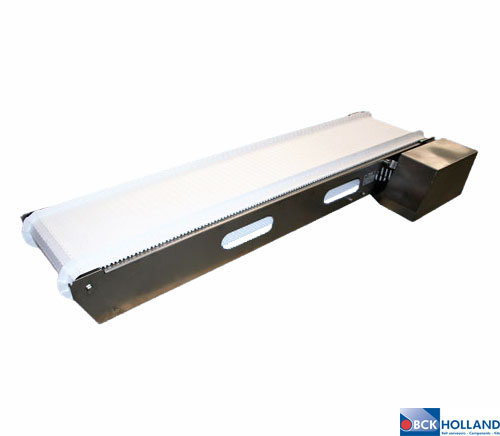 Stainless steel mattop conveyor type MBC10 | BCK Holland B.V.